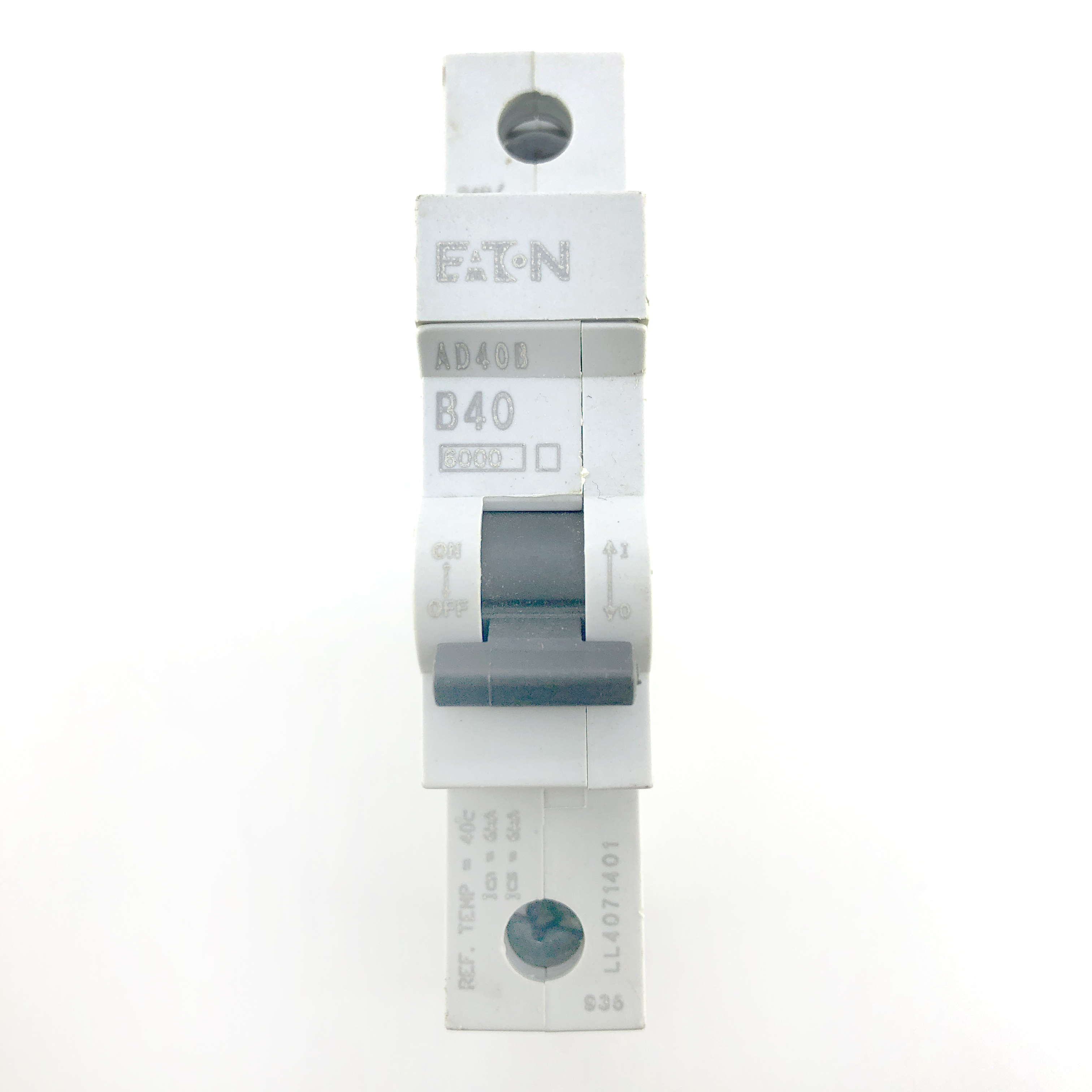 MCB's: Eaton AD40B B40 40A 40 Amp MCB Circuit Breaker Type B