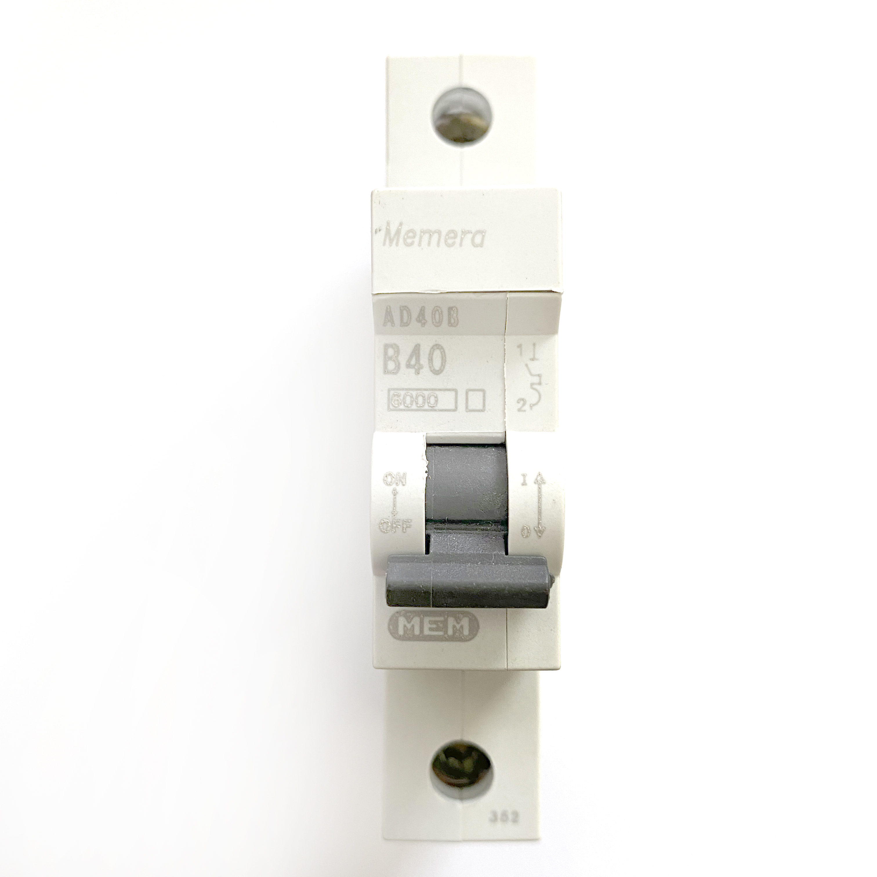 MCB's: Memera MEM AD40B B40 40A 40 Amp MCB Circuit Breaker Type B