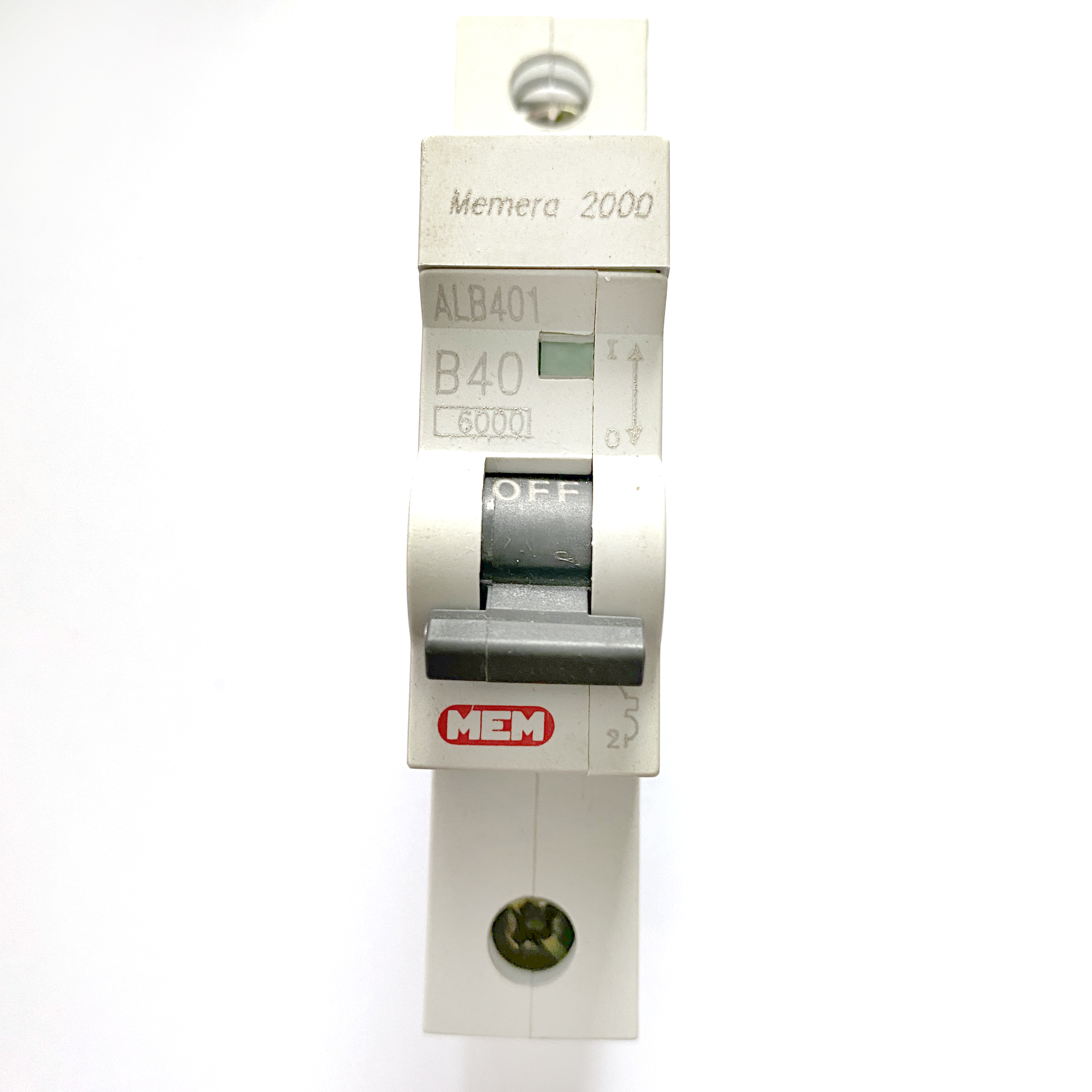 MCB's: MEM Memera 2000 ALB401 B40 40A 40 Amp MCB Circuit Breaker Type B