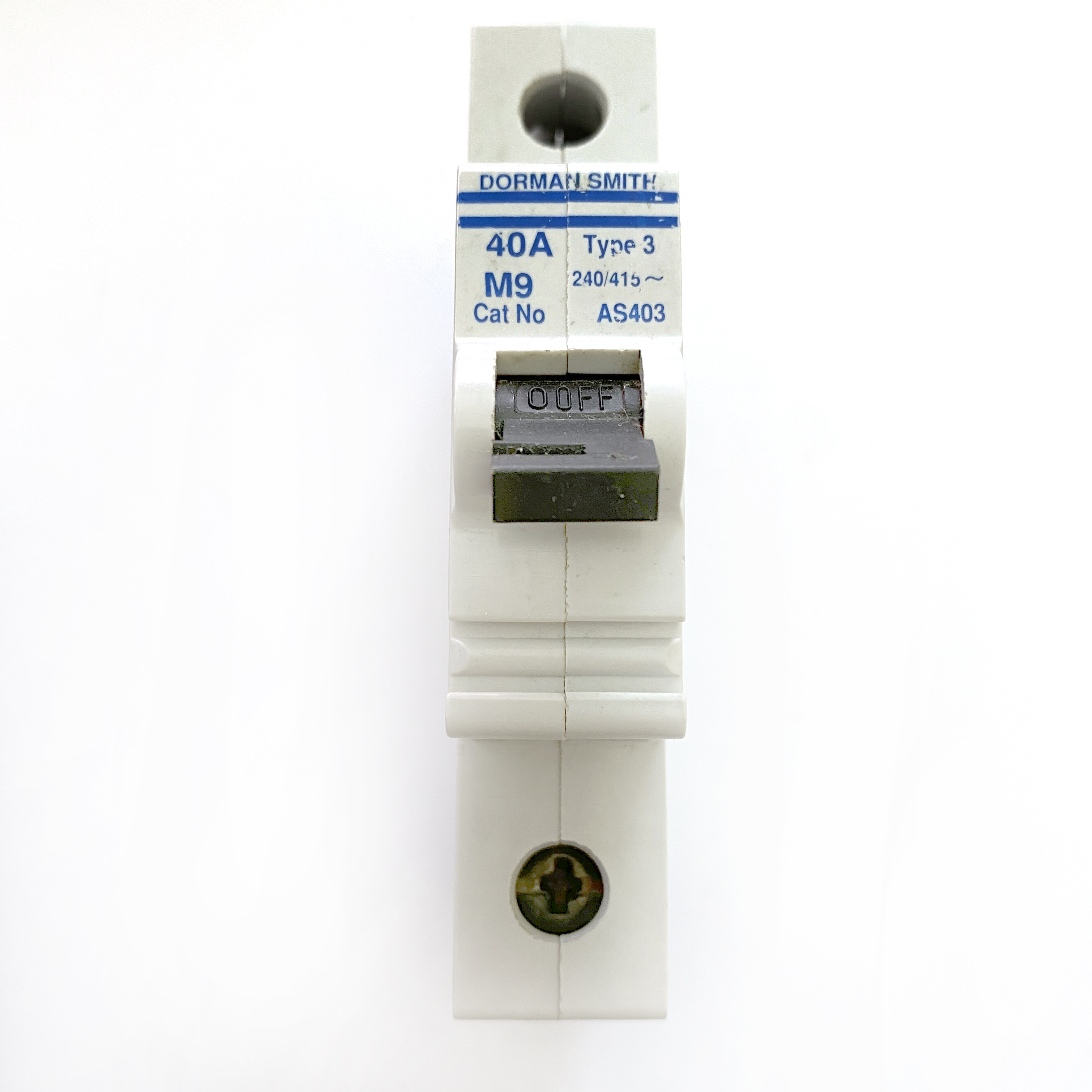 MCB's: Dorman Smith AS403 Old Style M9 40A 40 Amp MCB Circuit Breaker ...