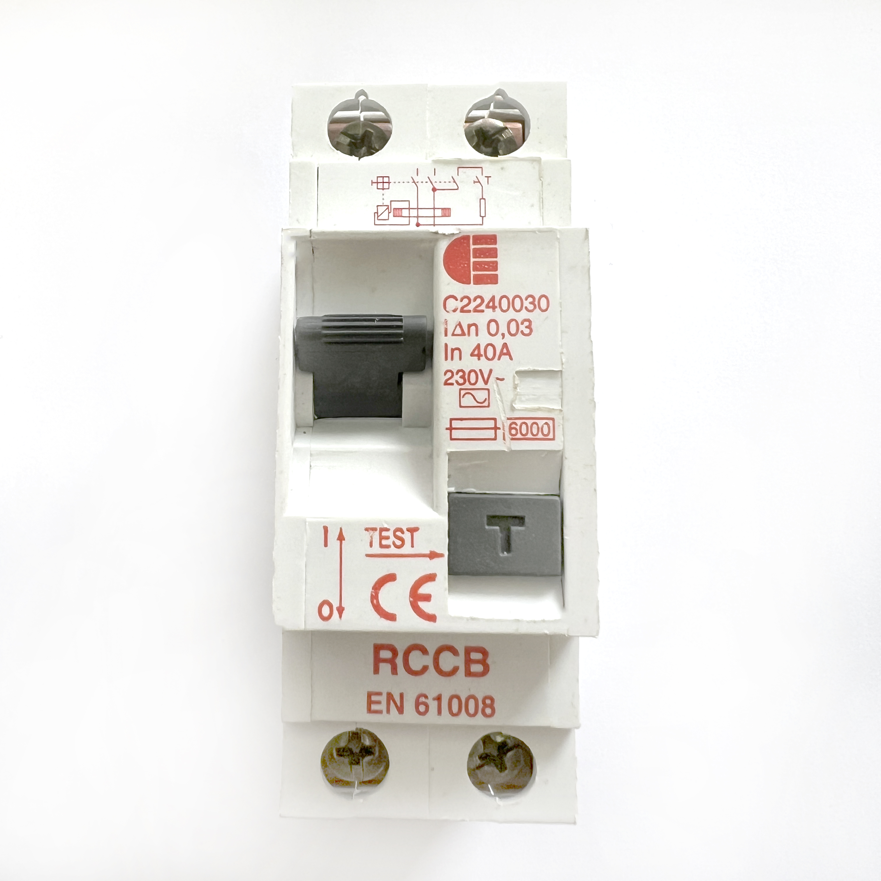 Residual Current Devices: CE Cee Norm C2240030 40A 40 Amp 30mA RCD RCCB ...
