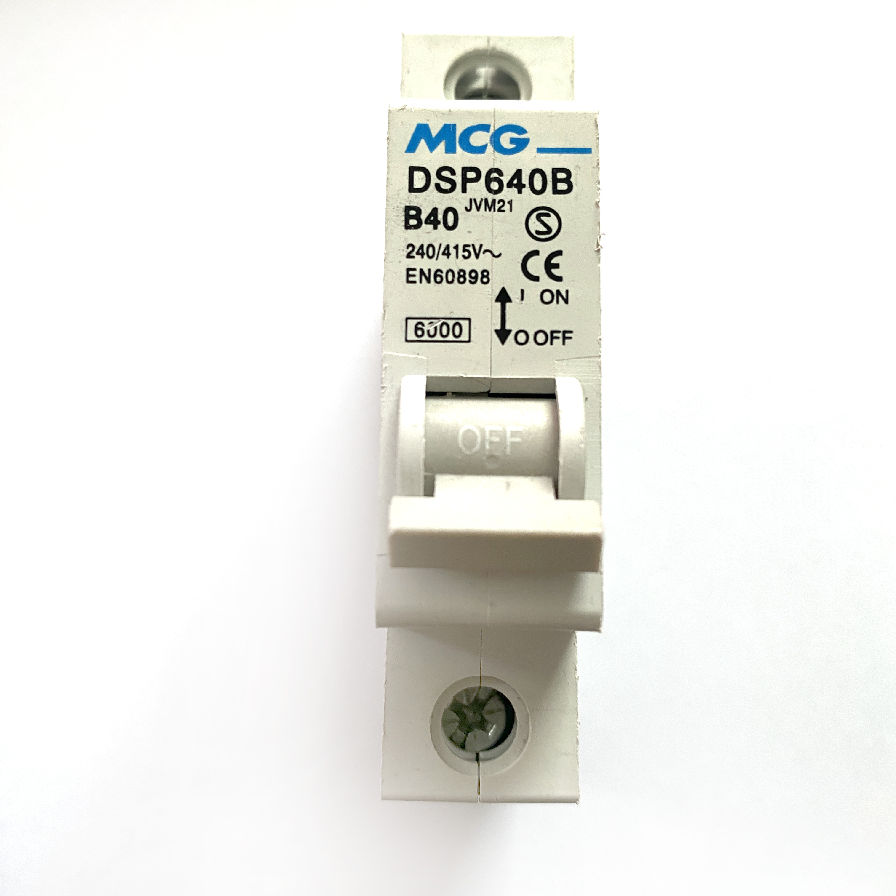 MCB's: MCG DSP640B JVM21 B40 40A 40 Amp MCB Circuit Breaker Type B