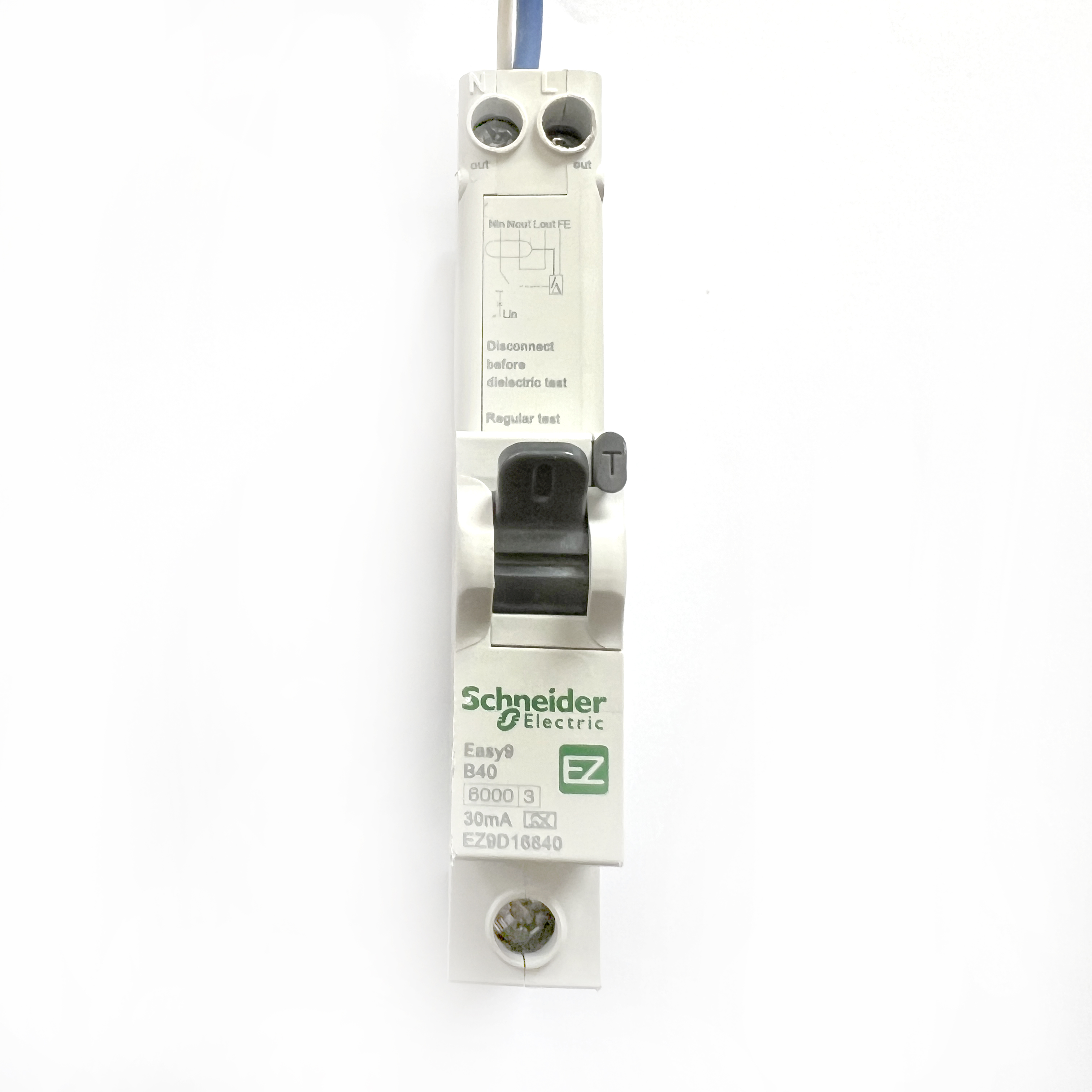 RCBO's: Schneider Electric Easy9 EZ9D16840 B40 40A 40 Amp 30mA RCBO ...