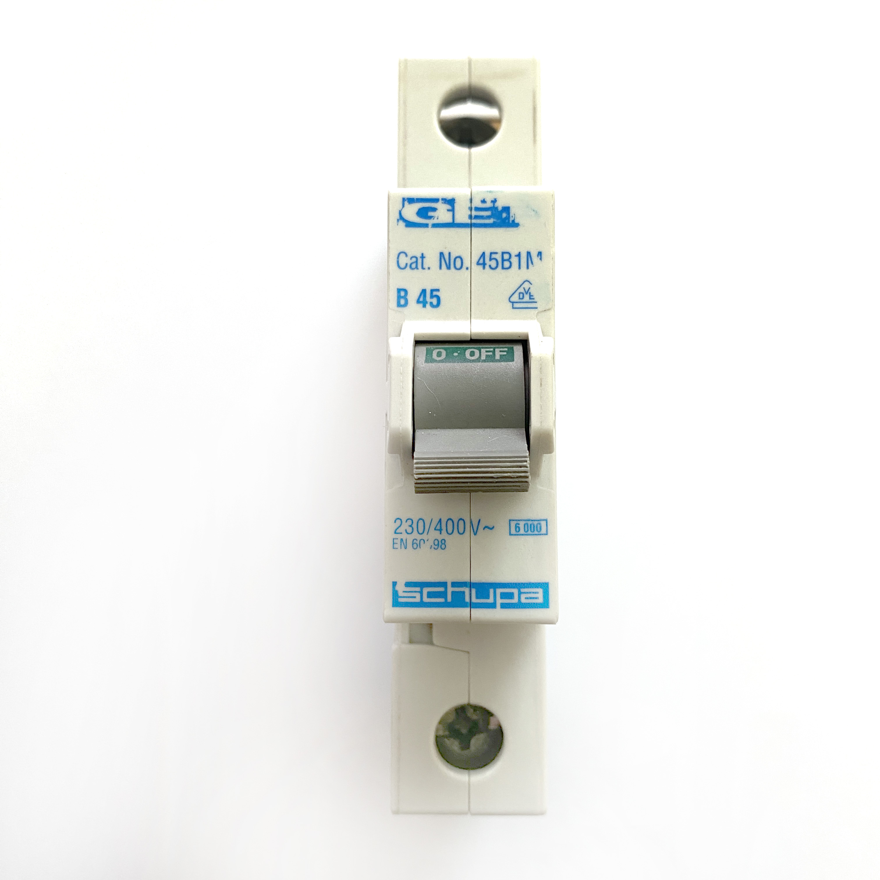MCB's: GET Schupa 45B1M B45 45A 45 Amp MCB Circuit Breaker Type B
