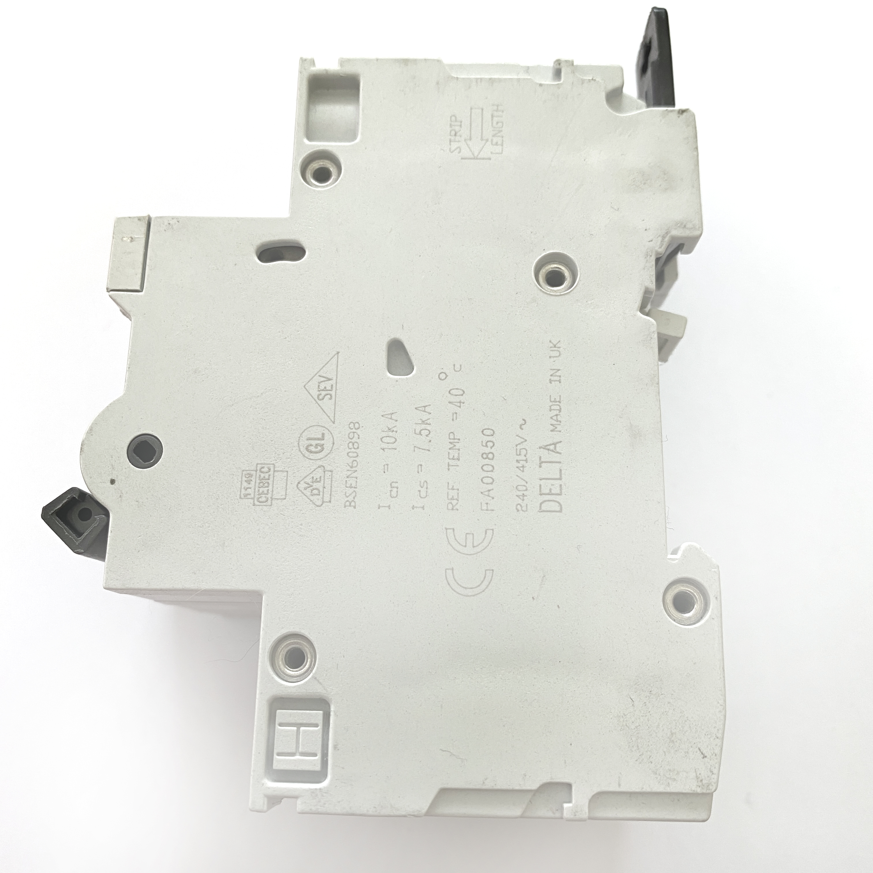 MCB's: MEM Memshield 2 MCH350 C50 50A 50 Amp 3 Pole Phase MCB Circuit ...