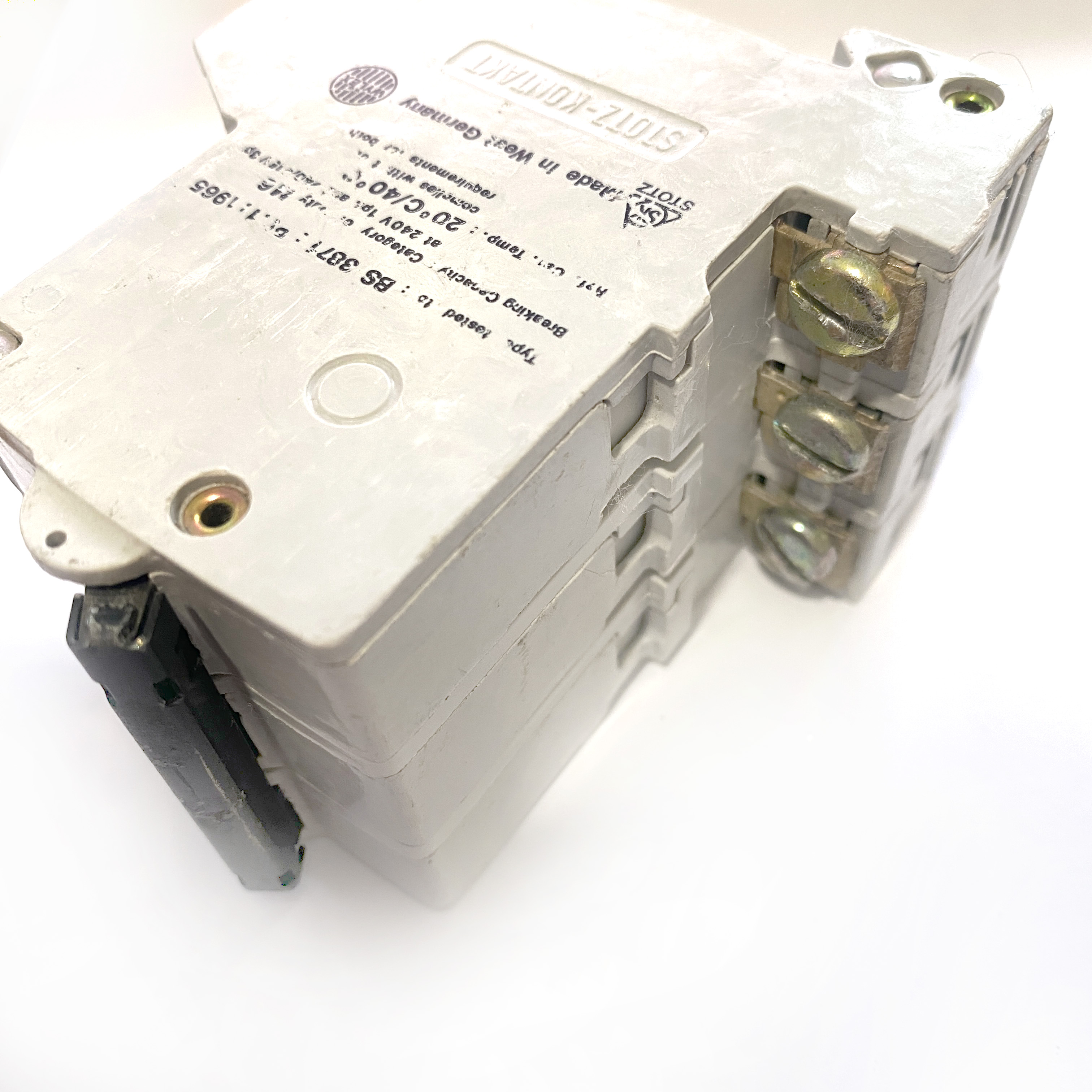 MCB's: Wylex Stotz HB360 60A 60 Amp 3 Pole Phase MCB Circuit Breaker Type 1