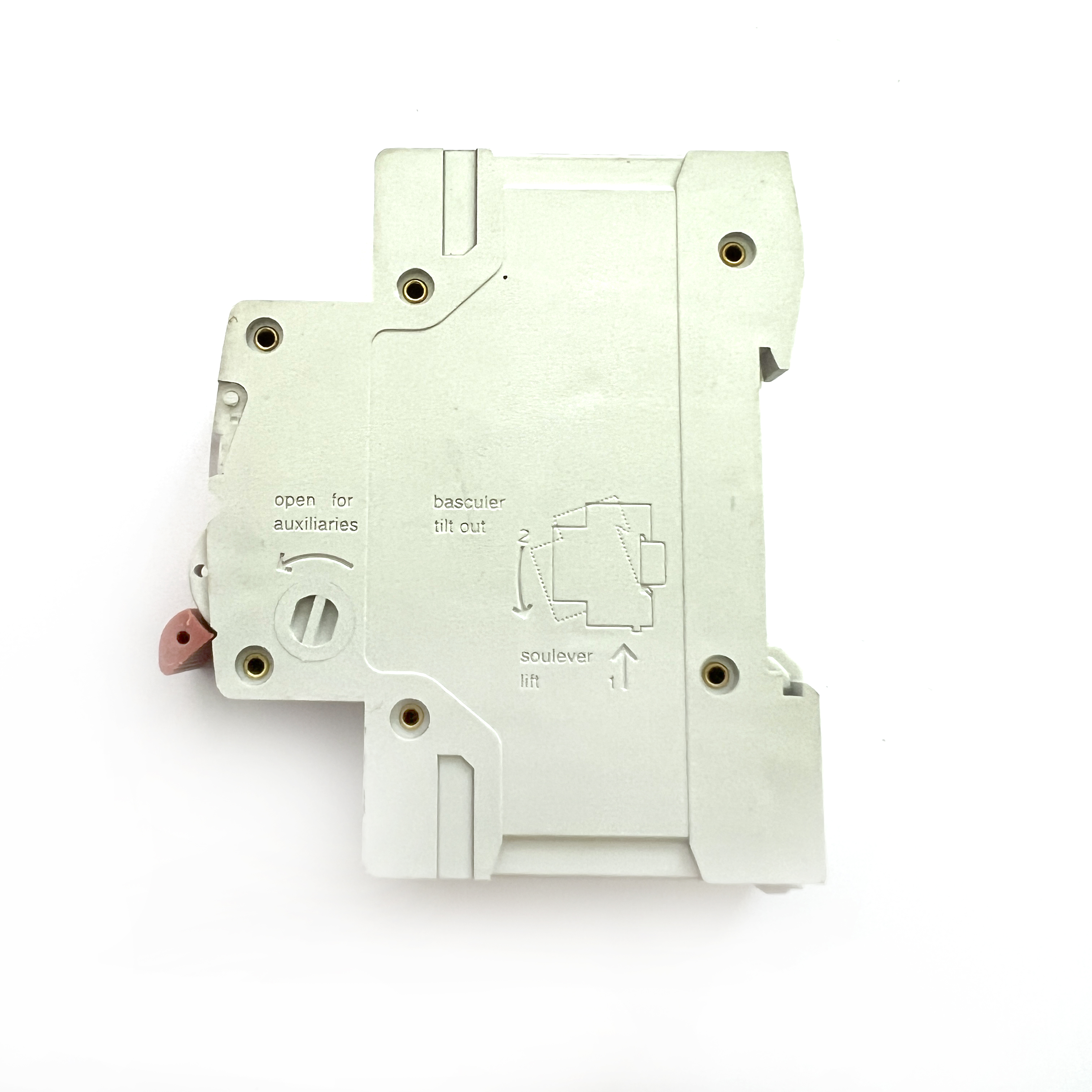 MCB's: Excel EXMCB63 Red Toggle B63 63A 63 Amp MCB Circuit Breaker Type B