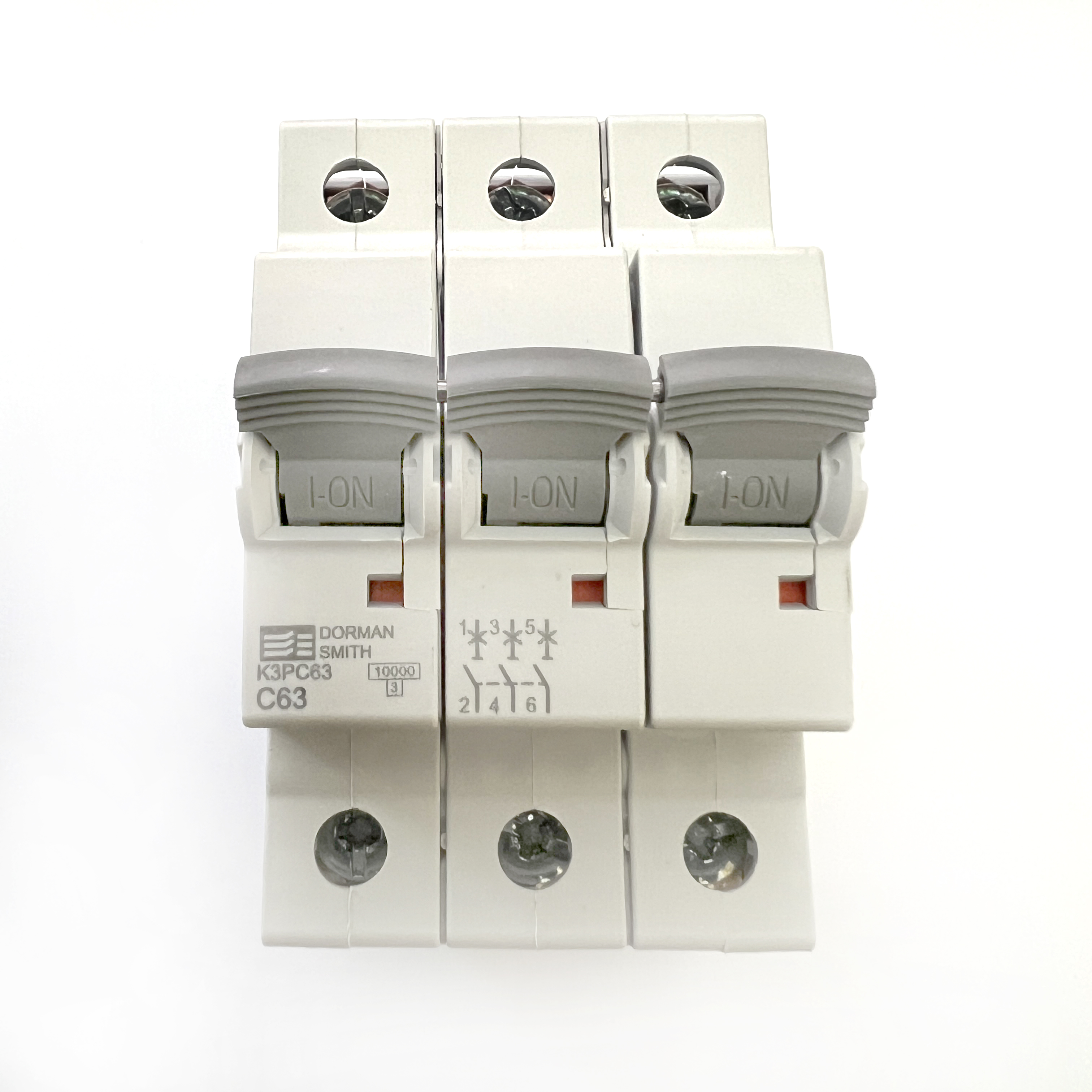 MCB's: Dorman Smith K3PC63 C63 63A 63 Amp 3 Pole Phase MCB Circuit ...