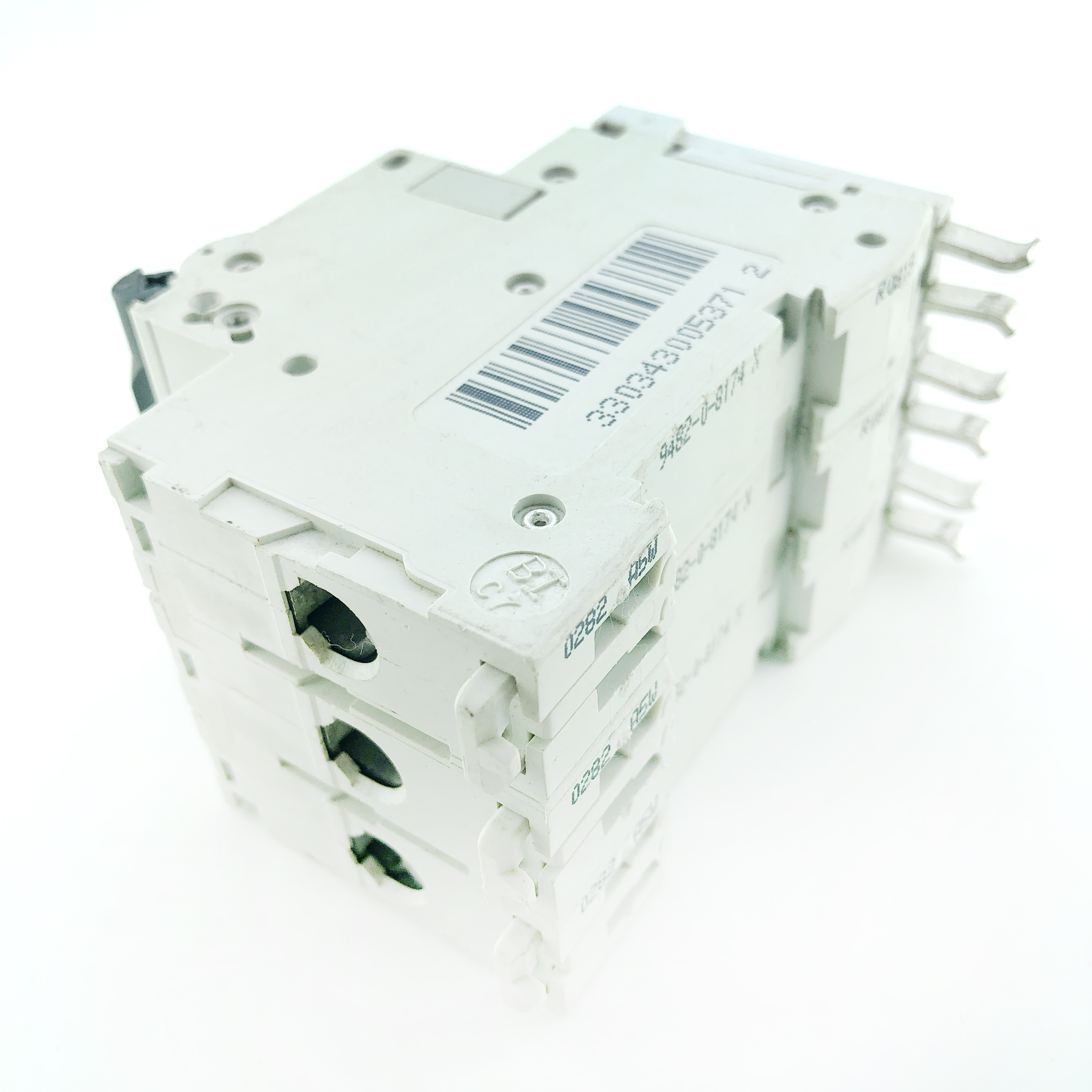 MCB's: Square D KQ 10C363 C63 63A 63 Amp 3 Pole Phase MCB Circuit ...