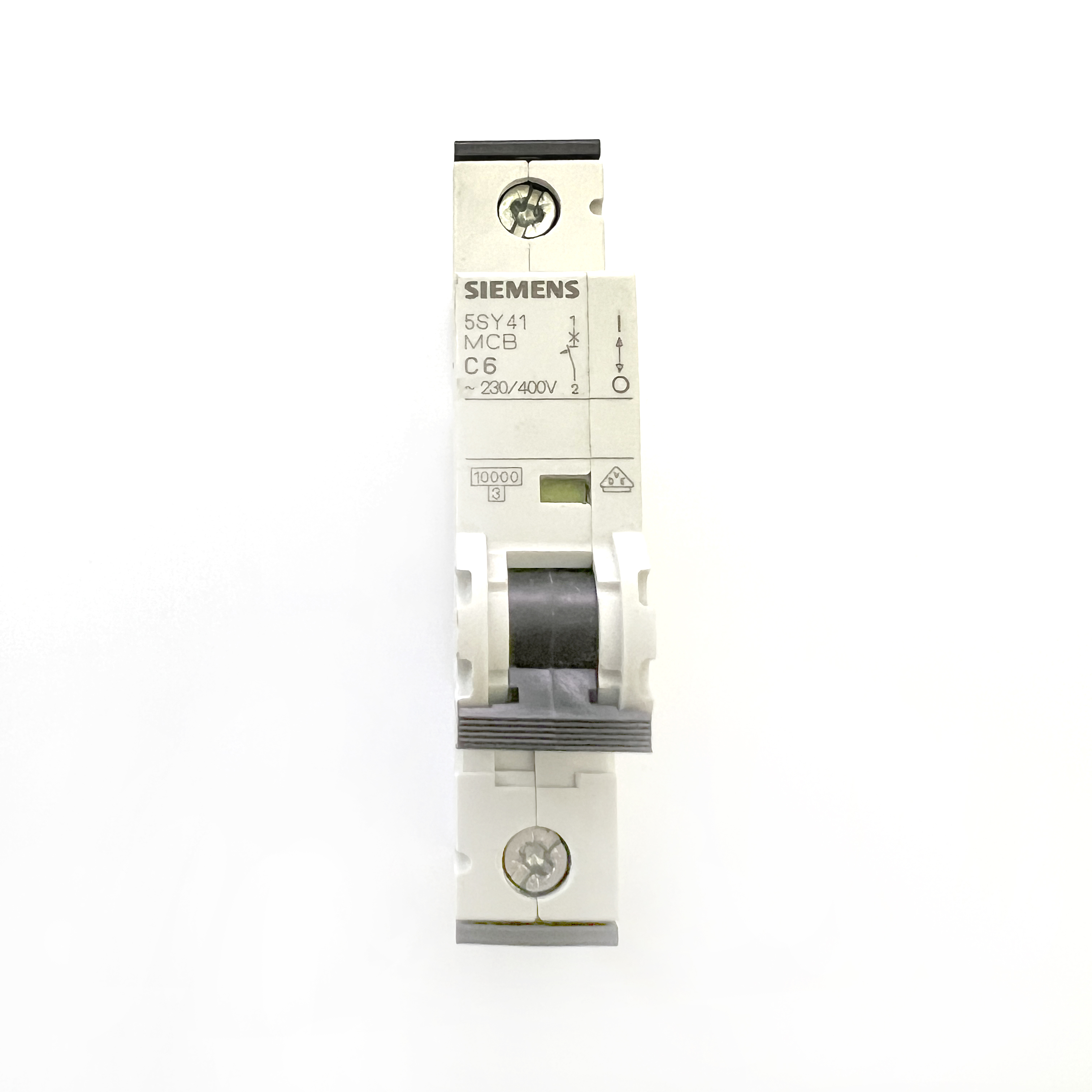 MCB's: Siemens 5SY41 5SY4106-7 C6 6A 6 Amp MCB Circuit Breaker Type C