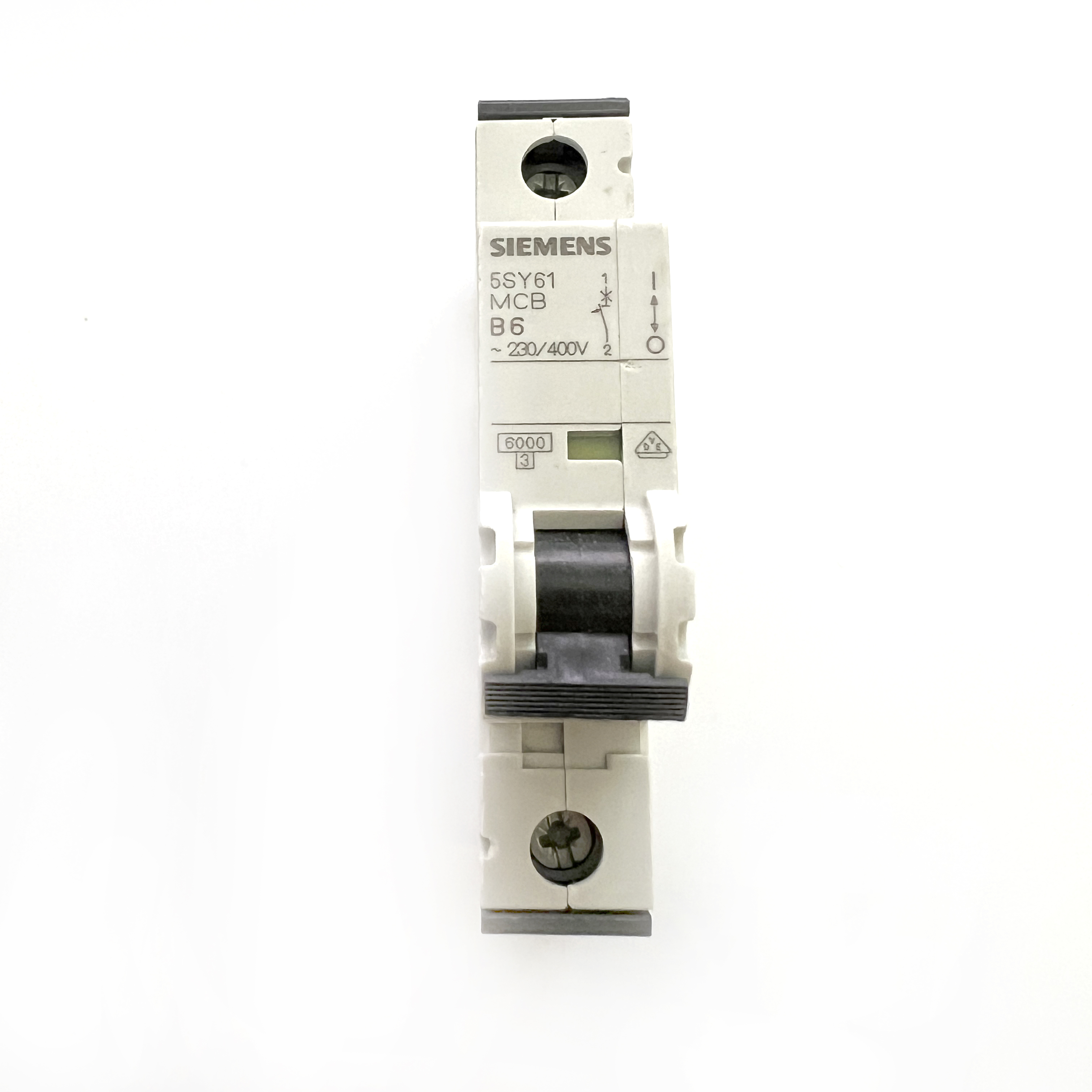 MCB's: Siemens 5SY61 B6 6A 6 Amp MCB Circuit Breaker Type B
