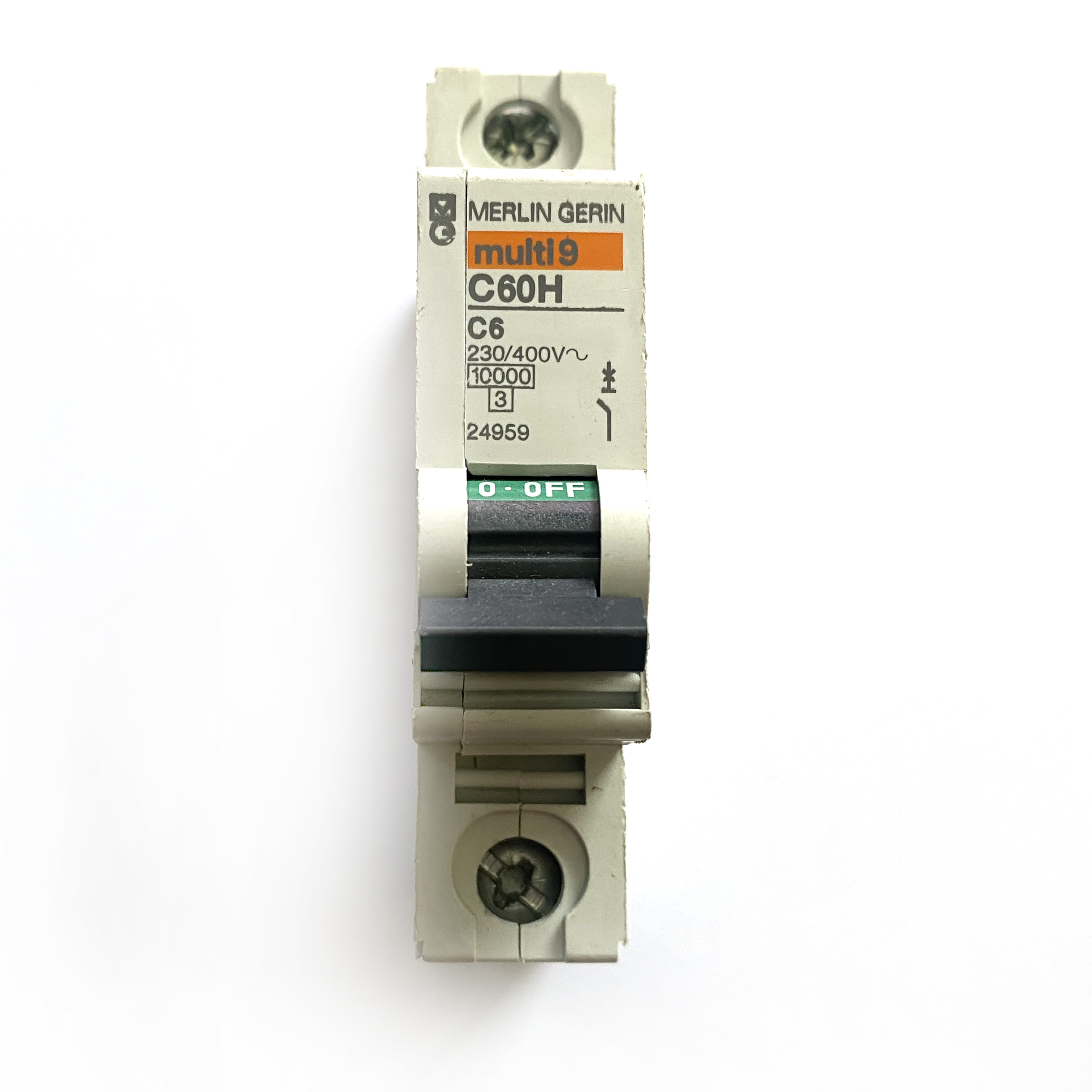 MCB's: Merlin Gerin Multi9 C60H 24959 C6 6A 6 Amp MCB Circuit Breaker ...