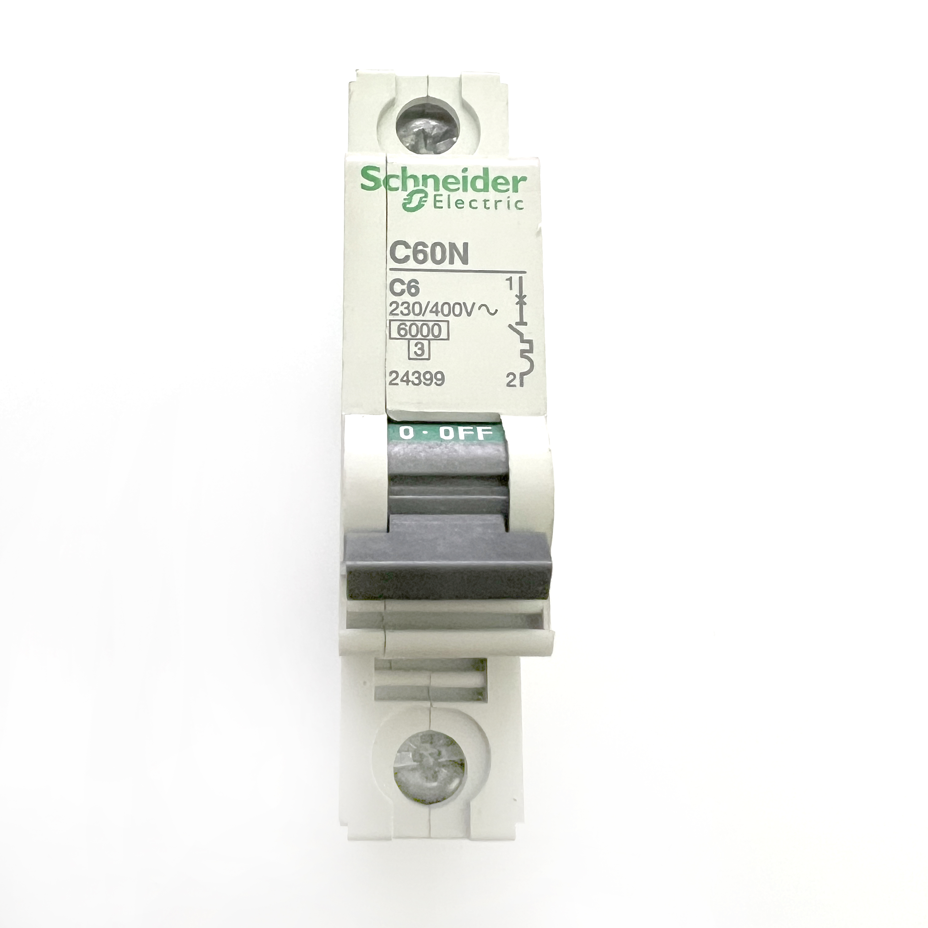 MCB's: Schneider Electric C60N 24399 C6A C6 6A 6 Amp MCB Circuit ...