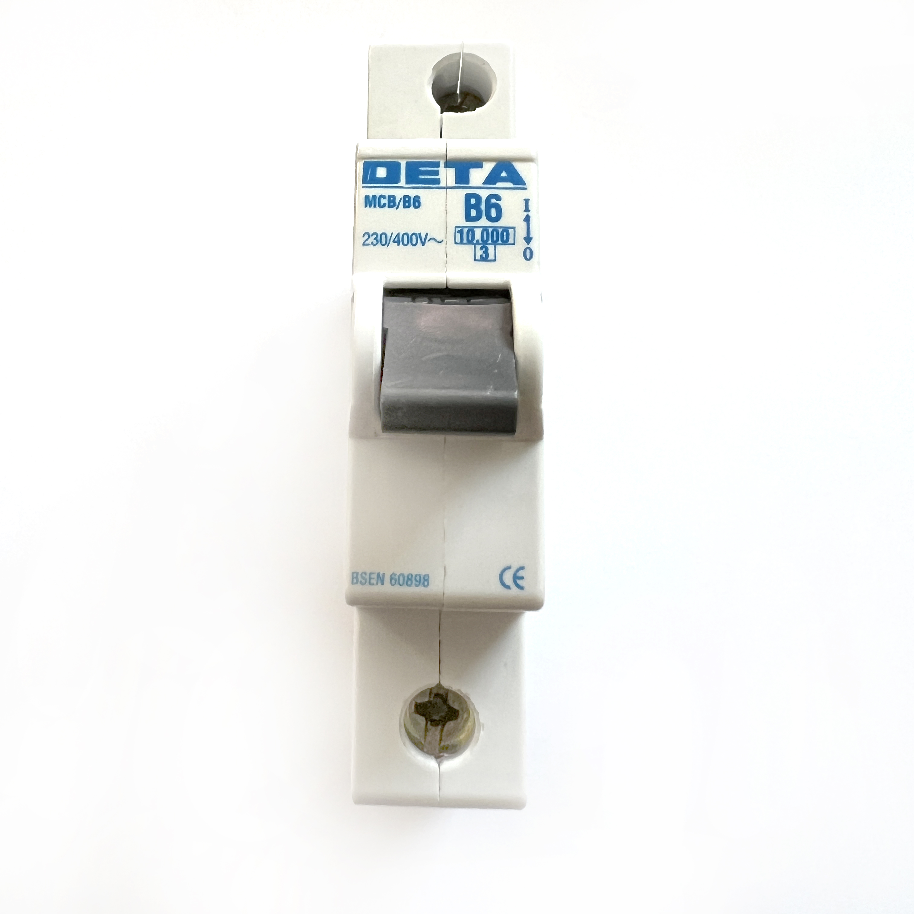 MCB's: Deta MCB/B6 B6 6A 6 Amp MCB Circuit Breaker Type B