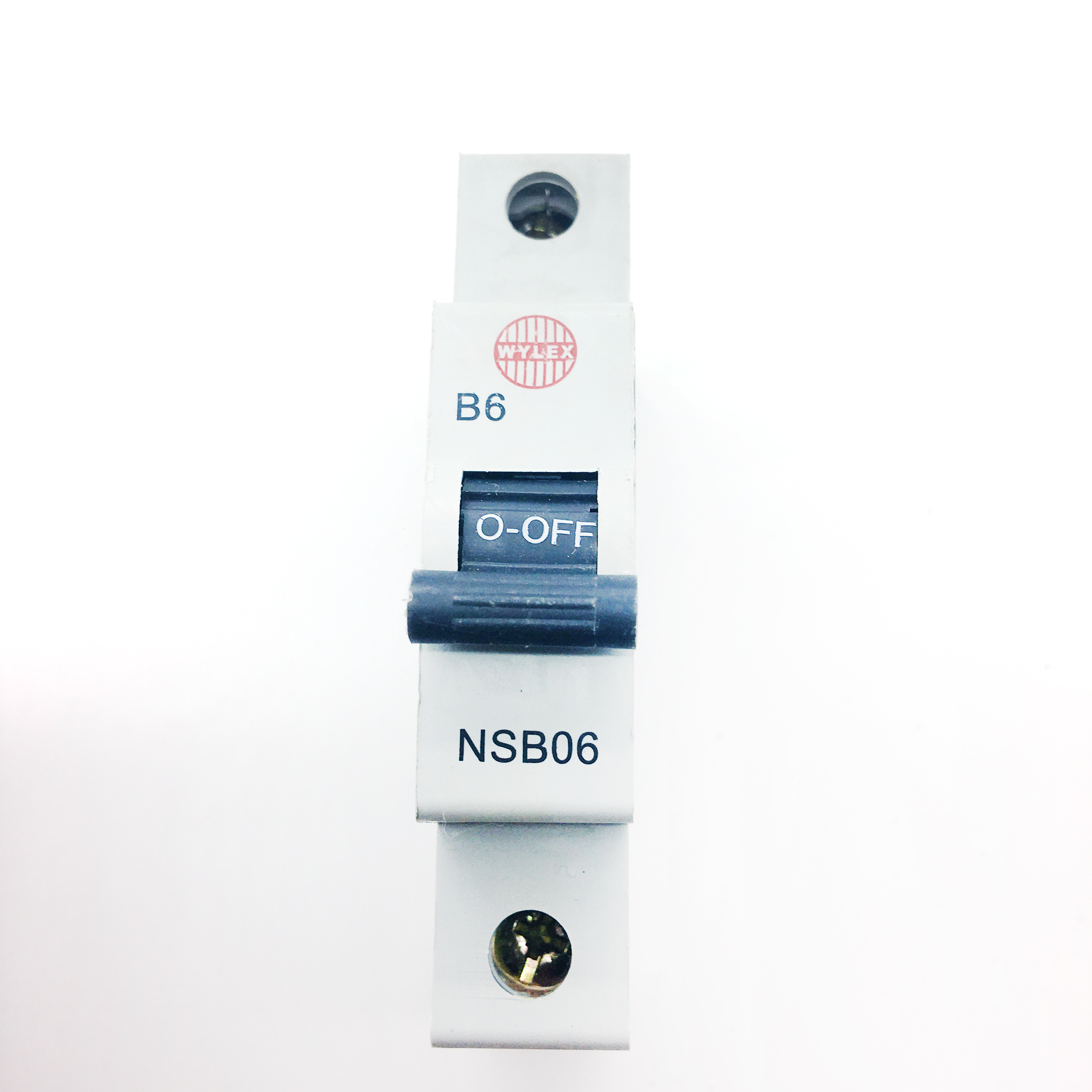 MCB's: Wylex NSB06 B6 6A 6 Amp Red Clip MCB Circuit Breaker Type B