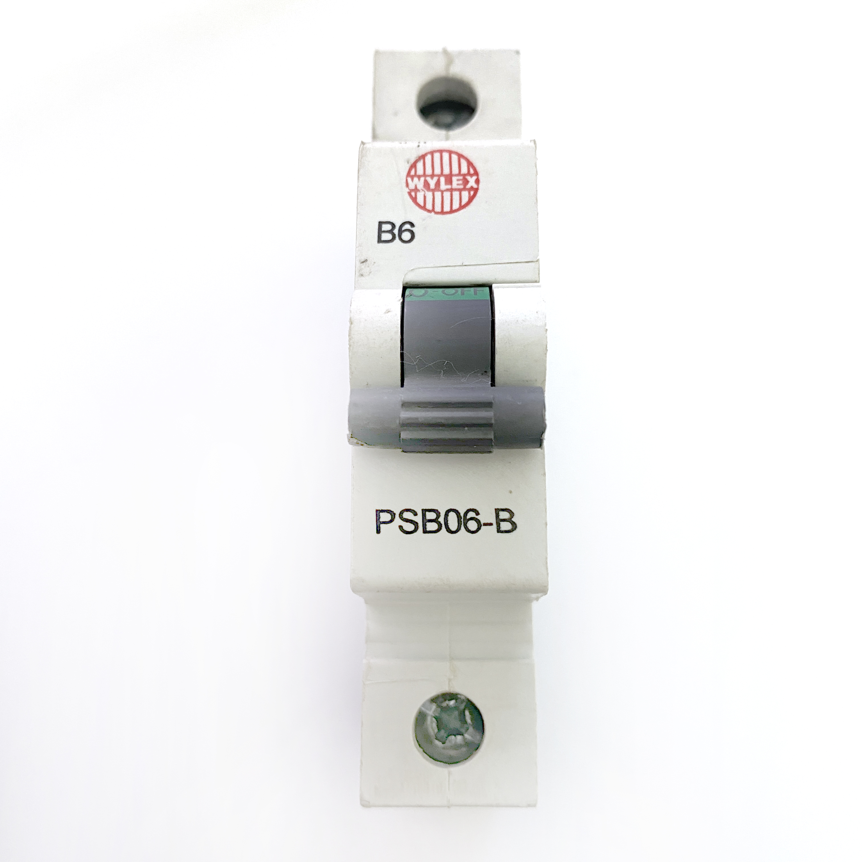 MCB's: Wylex PSB06-B Black Clip B6 6A 6 Amp MCB Circuit Breaker Type B