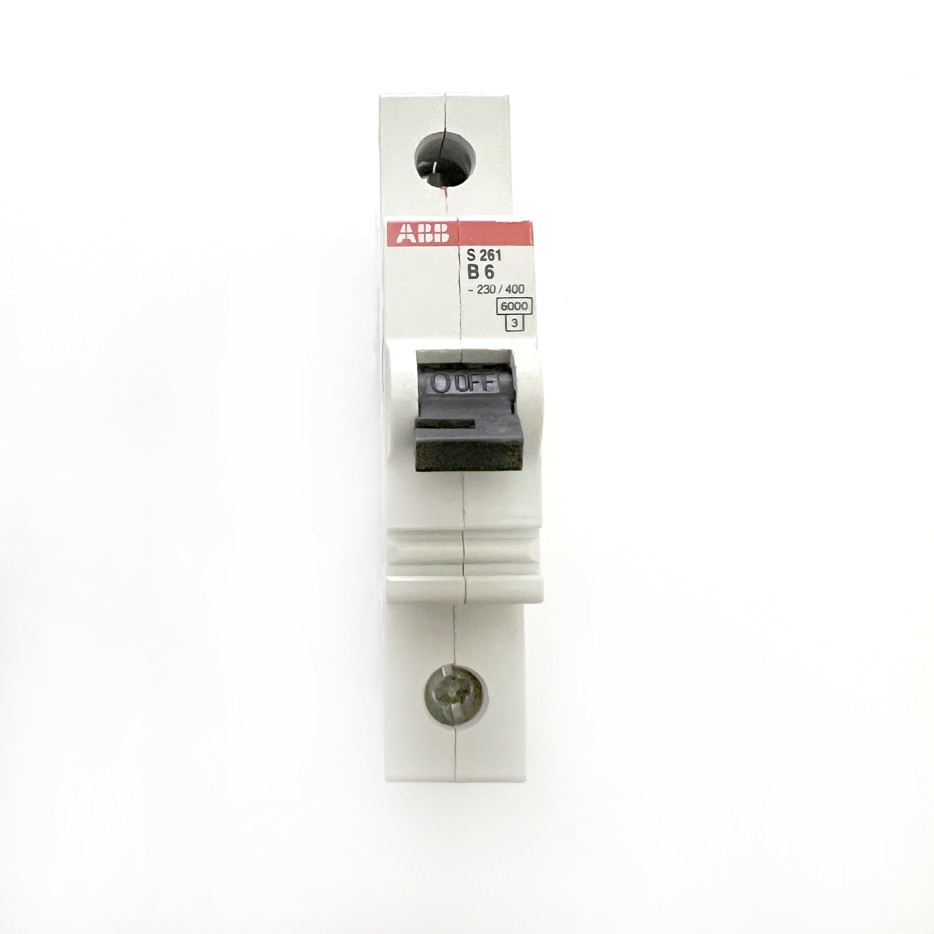 MCB's: ABB S261 B6 6A 6 Amp MCB Circuit Breaker Type B