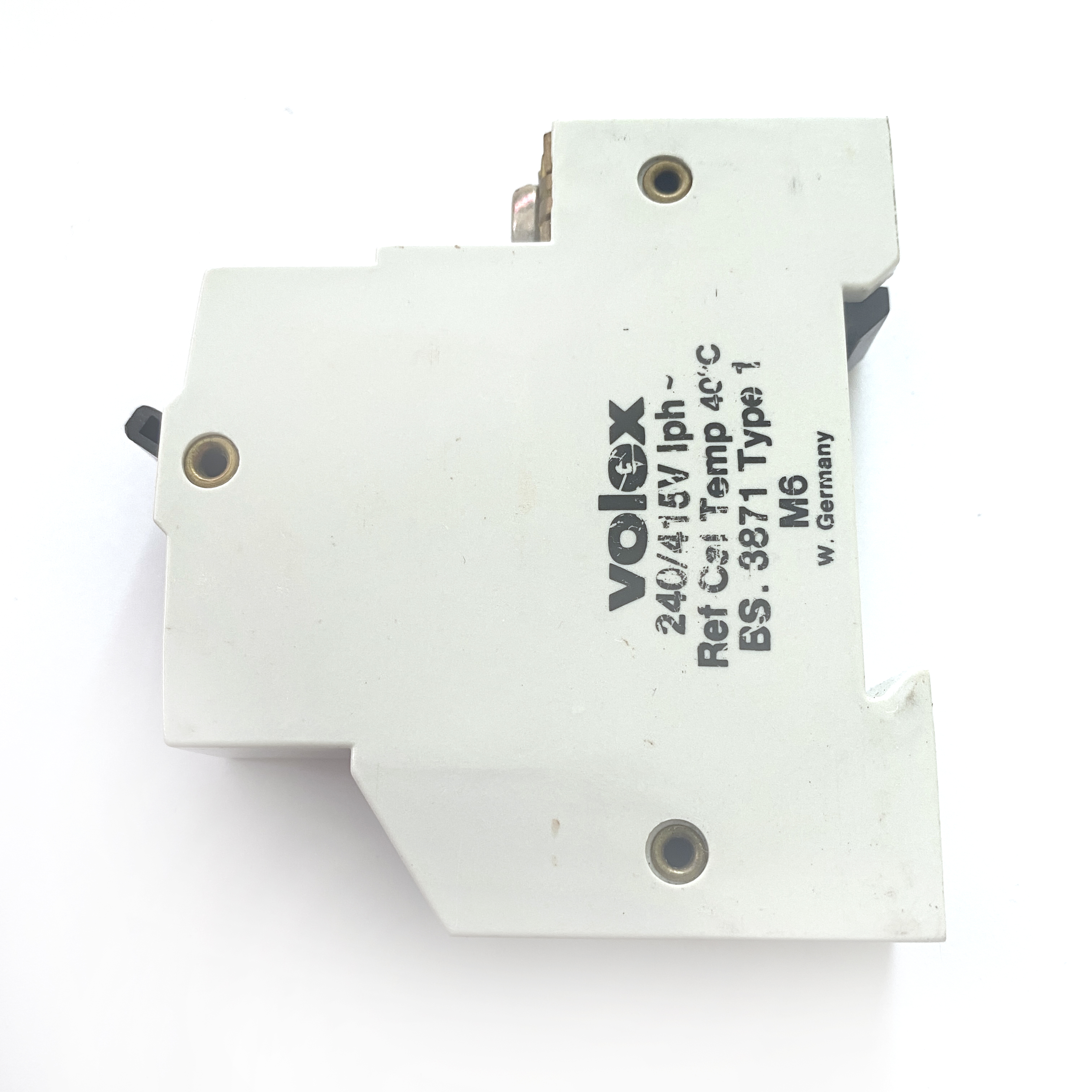 MCB's: Volex BS3871 6A 6 Amp MCB Circuit Breaker Type 1