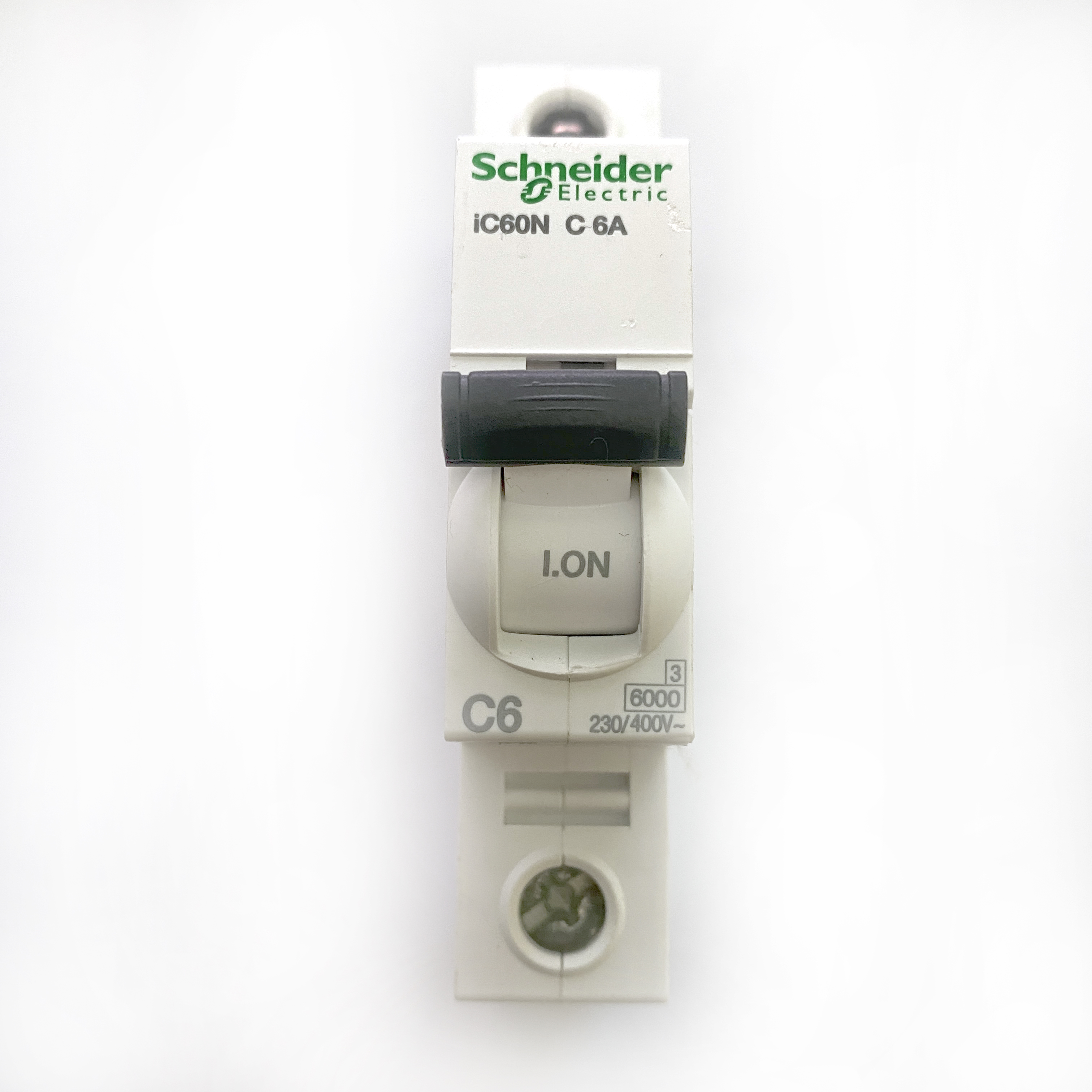MCB's: Schneider Electric iC60N C6A C6 6A 6 Amp MCB Circuit Breaker Type C