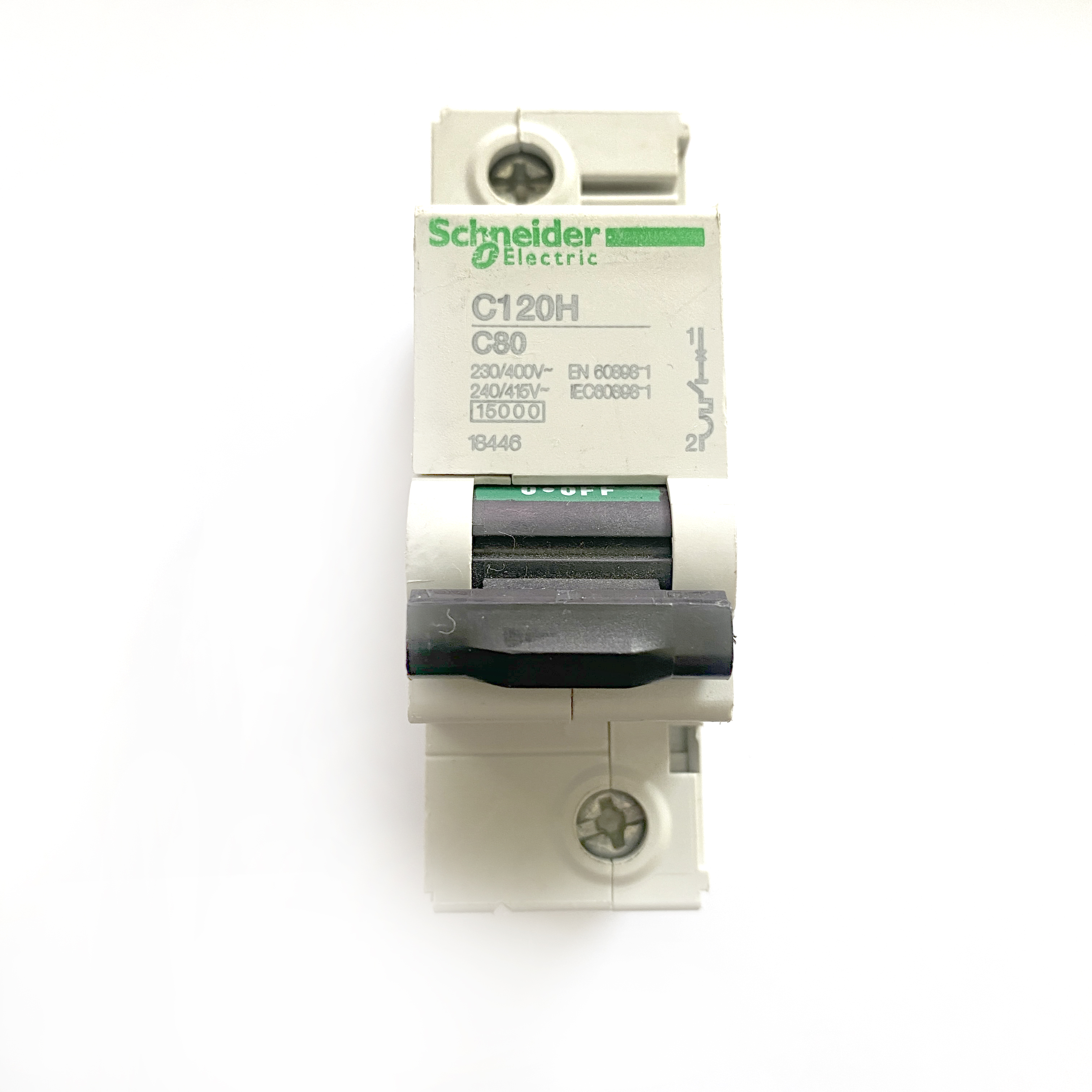 MCB's: Schneider Electric C120H 18446 C80 80A 80 Amp MCB Circuit ...