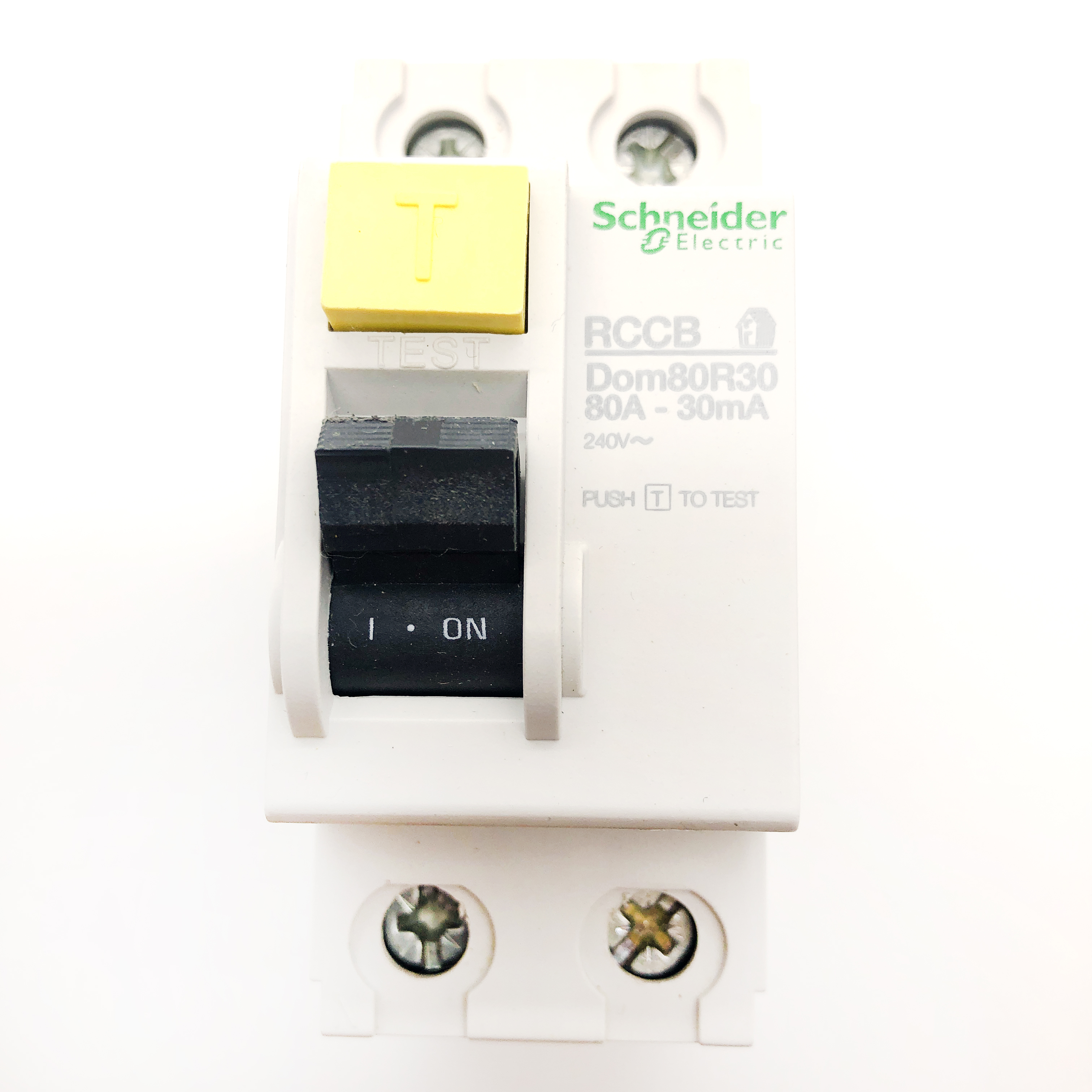 Residual Current Devices: Schneider Electric Dom80R30 80A 80 Amp 30mA ...