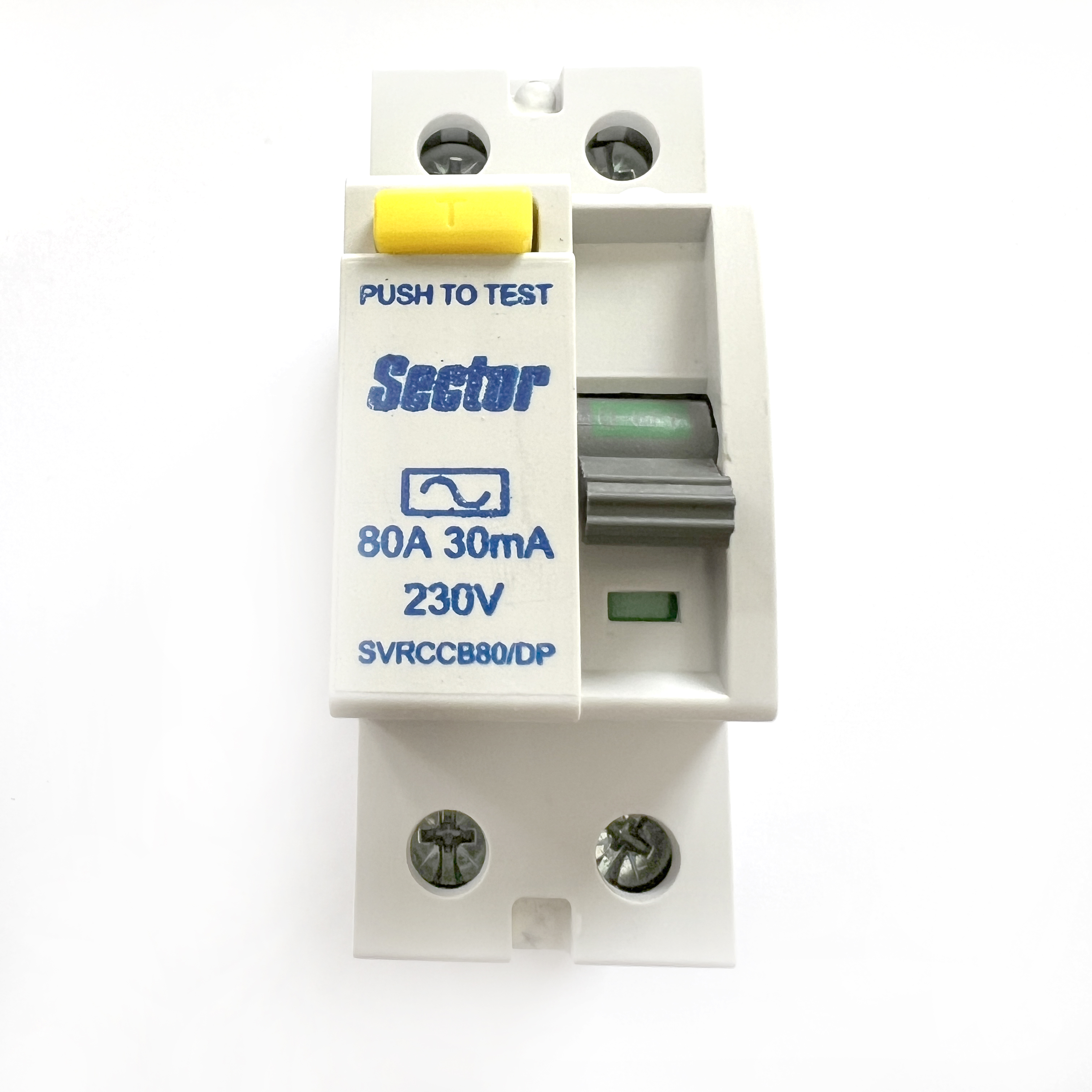 Residual Current Devices: Sector SVRCCB80/DP 80A 80 Amp 30mA RCD RCCB 2 ...