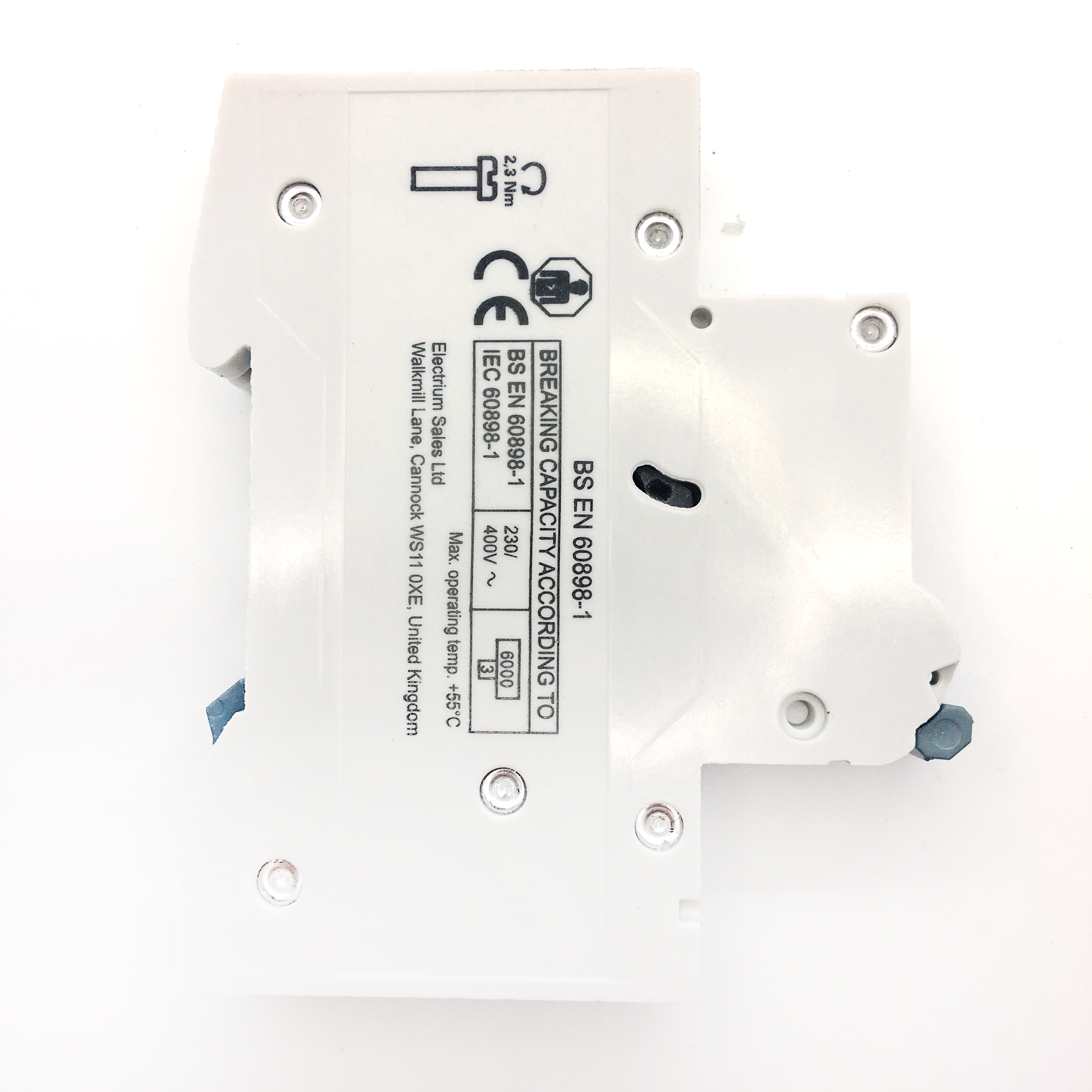 MCB's: Wylex NHXLB06 B6 6A 6 Amp MCB Circuit Breaker Type B