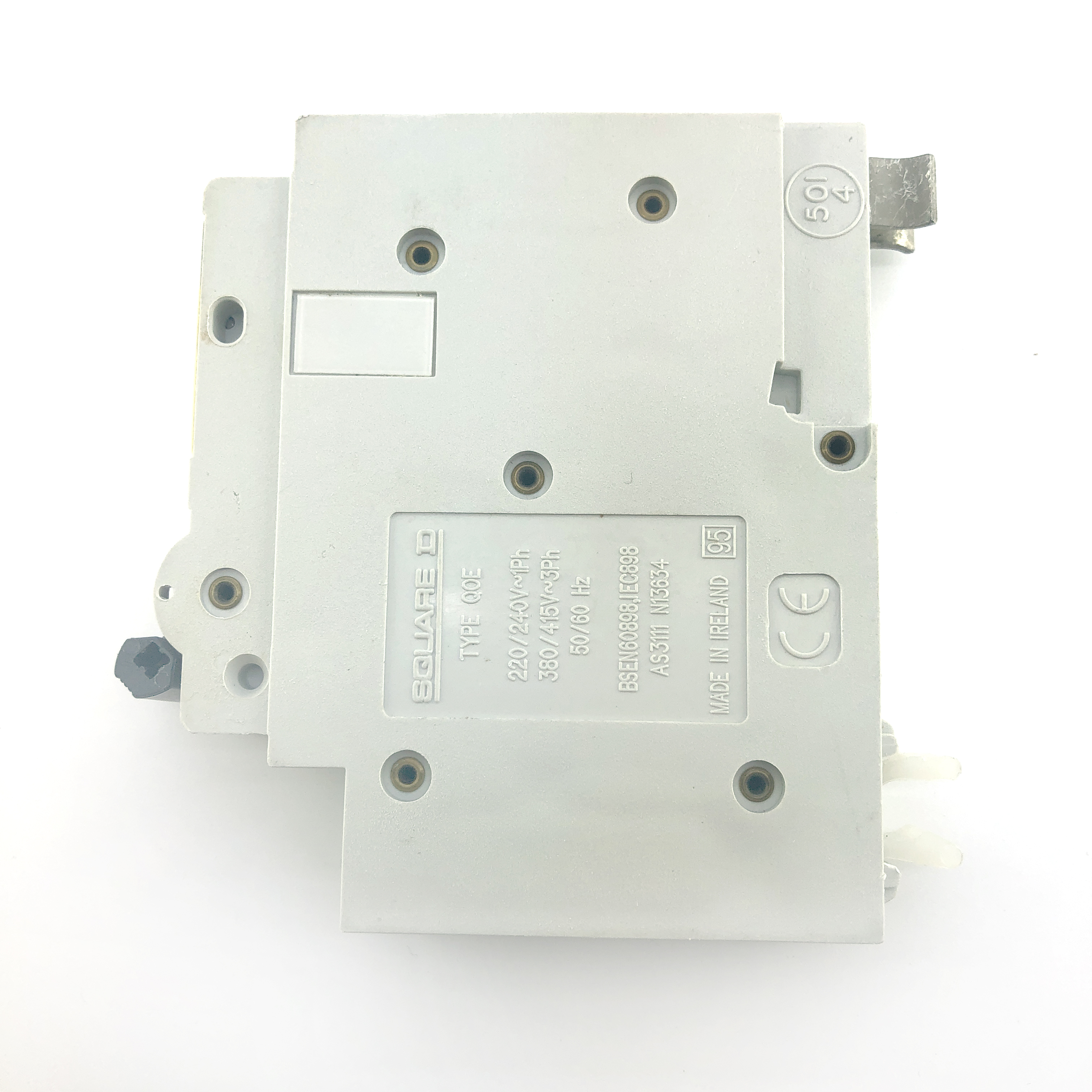 MCB's: Square D QOE Yellow Band 6000 B20 20A 20 Amp MCB Circuit Breaker ...