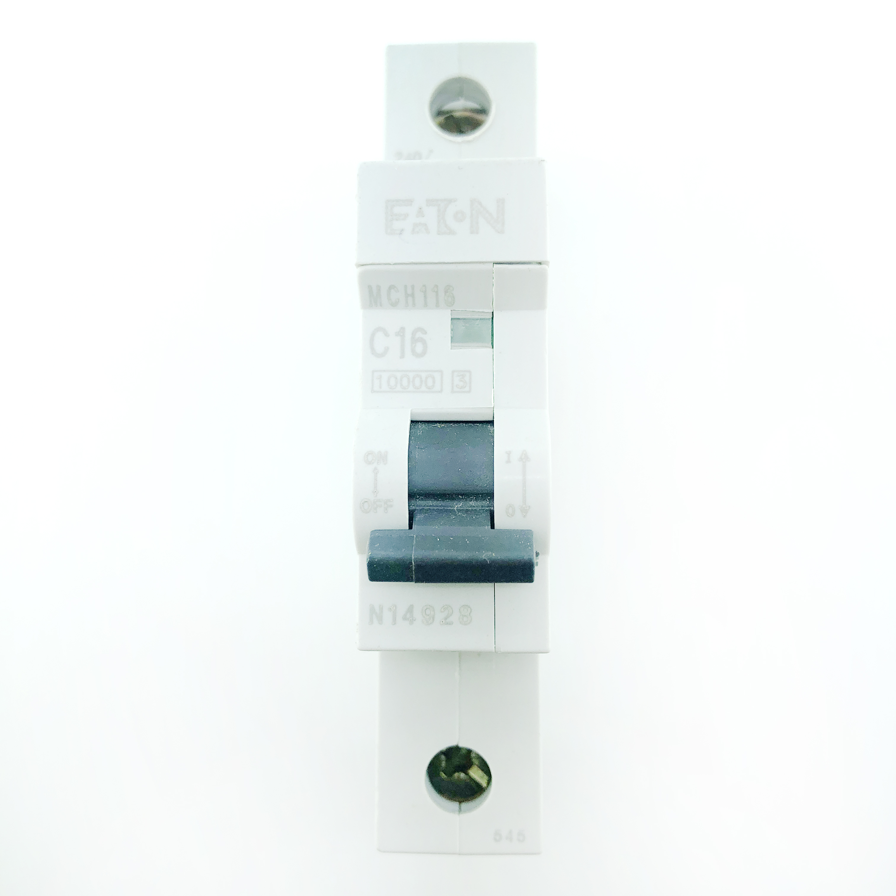 MCB's: Eaton MCH116 C16 16A 16 Amp MCB Circuit Breaker Type C