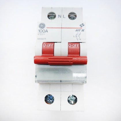 Isolators: GE General Electric ASTM AST M 666611 100A 100 Amp 2 Double ...