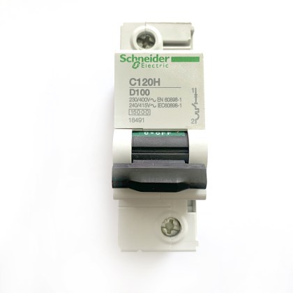 MCB's: Schneider Electric C120H 18491 D100 100A 100 Amp MCB Circuit ...