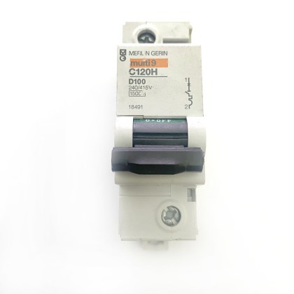 MCB's: Merlin Gerin C120H 18491 D100 100A 100 Amp MCB Circuit Breaker ...