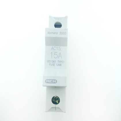 MCB's: MEM Memera 2000 AC15 15A 15 Amp HRC Fuse Link Carrier Circuit ...