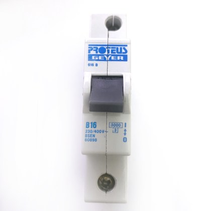 32 Amp RCBO Interruttore MCB Proteus Geyer Serie BW - Monopolare, 230V ...