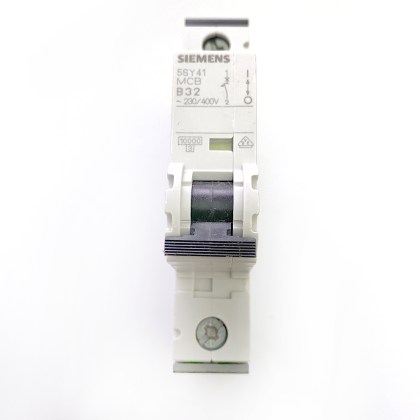 MCB's: Siemens 5SY41 5SY4132-6 B32 32A 32 Amp MCB Circuit Breaker Type B