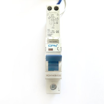 RCBO's: CPN Cudis ROH140B/030 B40 40A 40 Amp 30mA RCBO Circuit Breaker ...