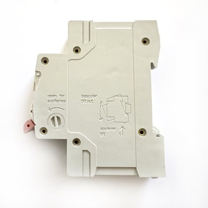 MCB's: Excel EXMCB50 Red Toggle B50 50A 50 Amp MCB Circuit Breaker Type B